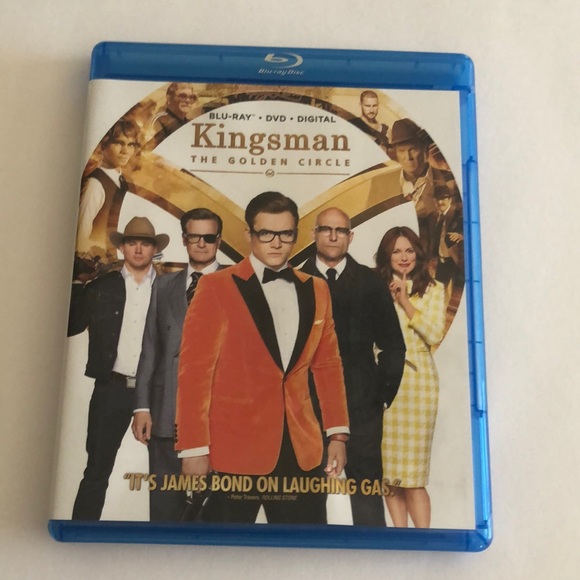 Media | Kingsman The Golden Circle Bluray Dvd | Poshmark